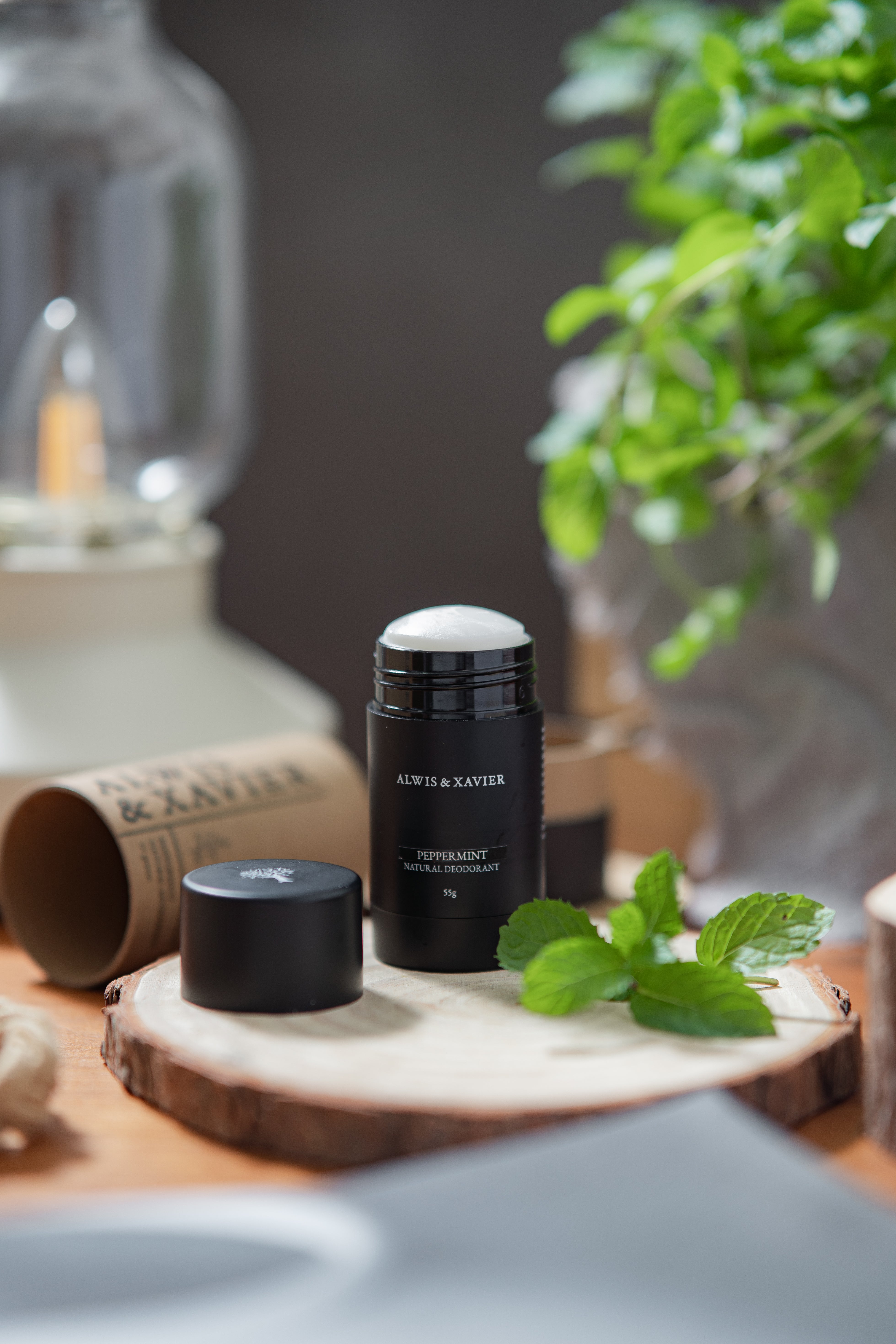 Peppermint Natural Deodorant – Alwis & Xavier